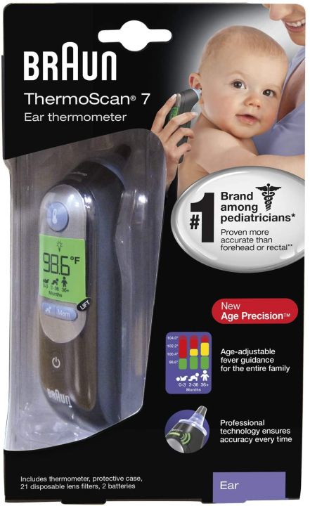 Braun Thermoscan | 7 Digital Ear Thermometer (IRT6520) | Lazada PH