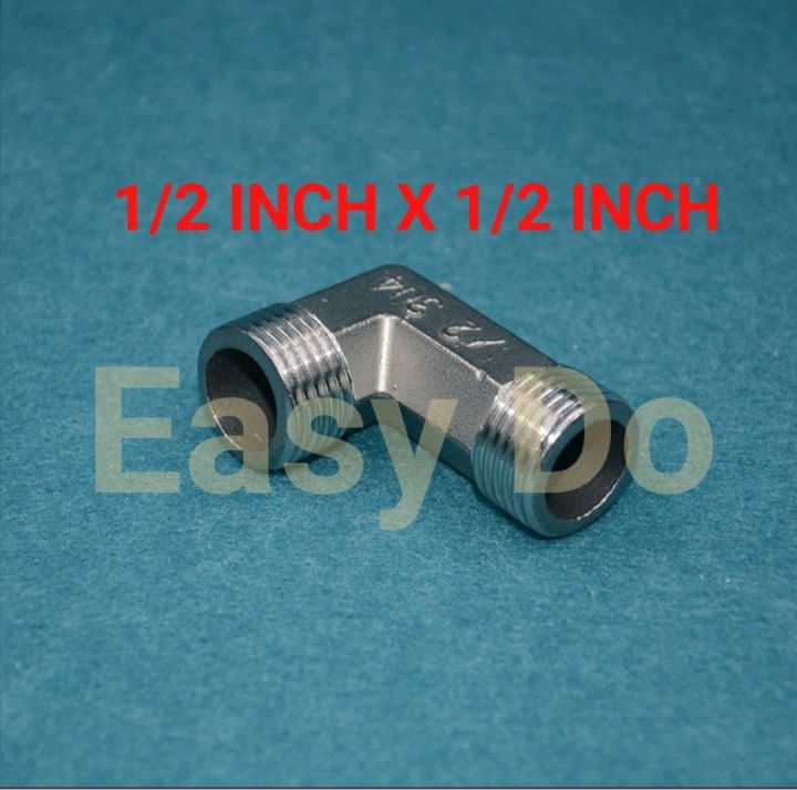 Stainless Steel SUS304 Outer wire elbow ELBOW Pipe Fitting ( 1/2" - 1/2 ...