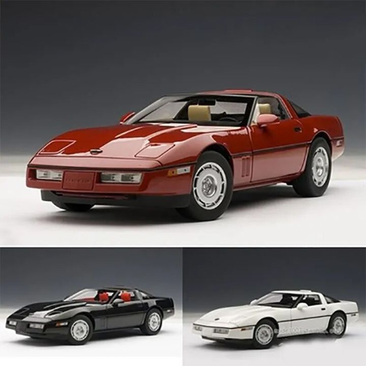Autoart 1:18 Corvette C4 1986 Alloy Car Model Gift Toys For Boys ...