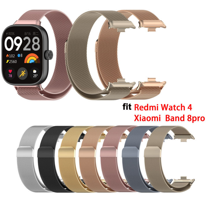 Milanese Loop Watch Band Strap Suitable For Redmi watch 4/Xiaomi Band ...