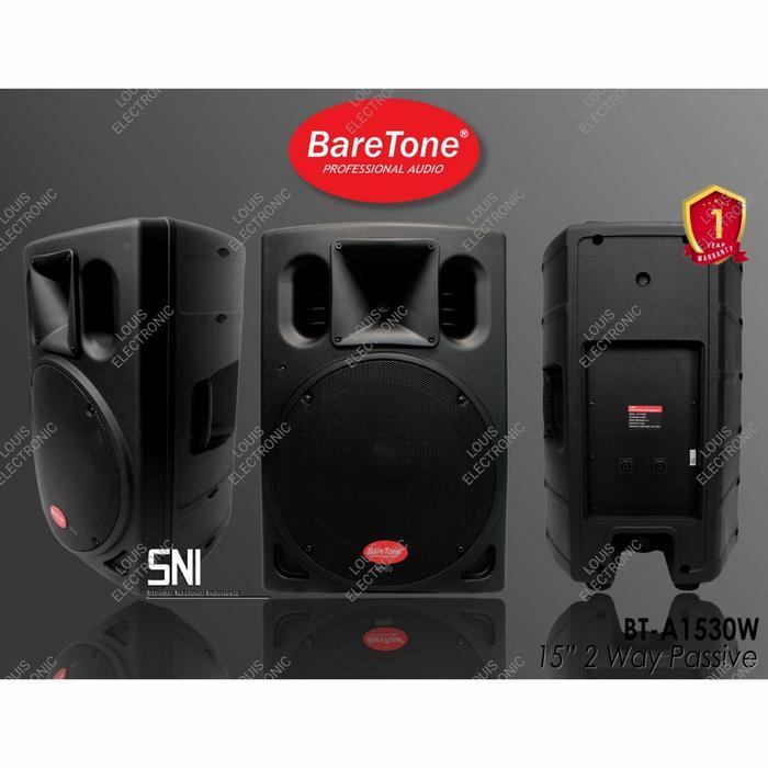 Speaker Pasif 15 Inch BareTone BT-A1530W 1530W ( Sepasang ) | Lazada Indonesia