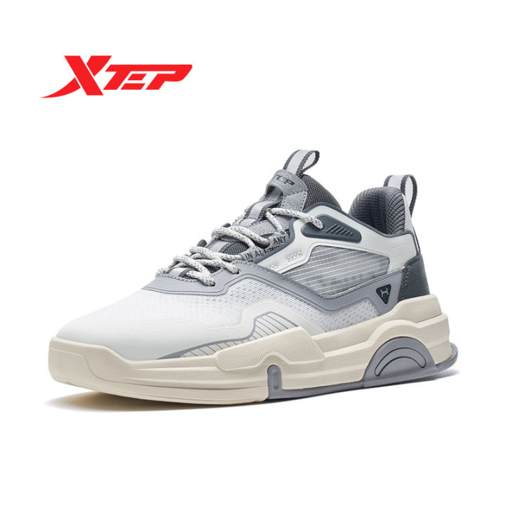 Xtep รองเท้าลำลองของผู้ชายใหม่พื้นรองเท้านุ่มระบายอากาศได้ดีรองเท้า ...