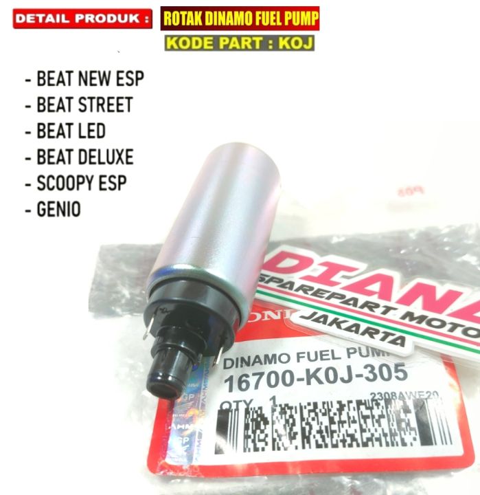 ROTAK FULL PUMP GENIO - BEAT NEW 2020 - BEAT STREET - SCOOPY LED/ DONAT ...