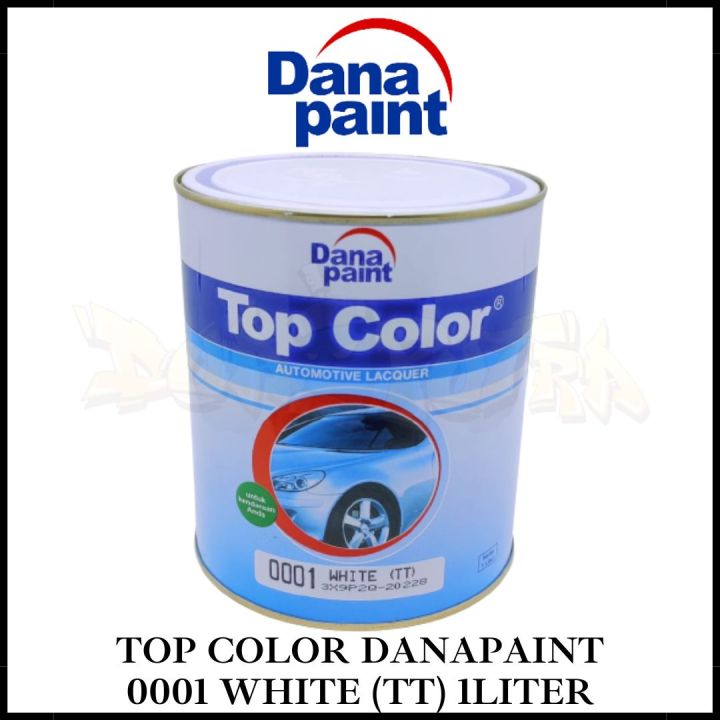 Cat Duco / Mobil Kayu Besi Top Color Danapaint 0001 White (TT) 1Liter ...