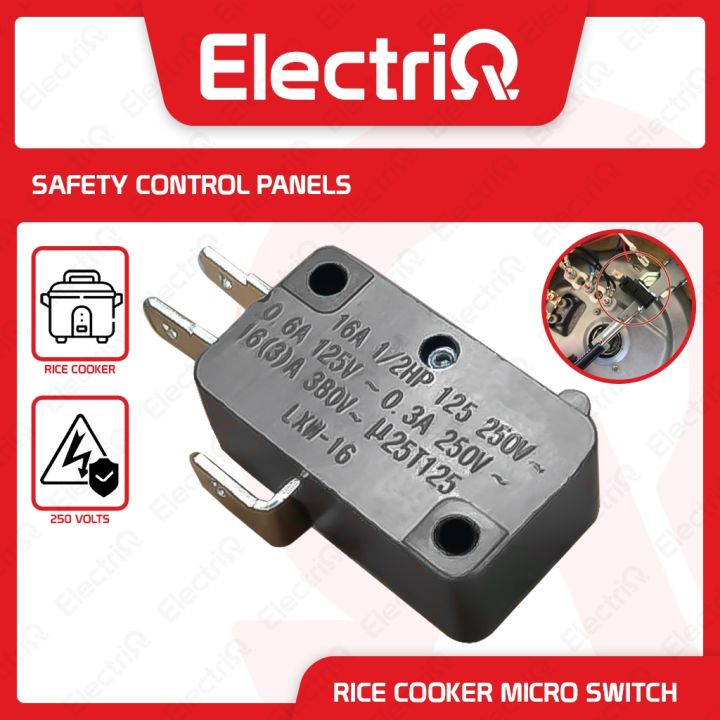 Electriq Rice Cooker Micro Switch (soft) 16A 250V | Lazada PH