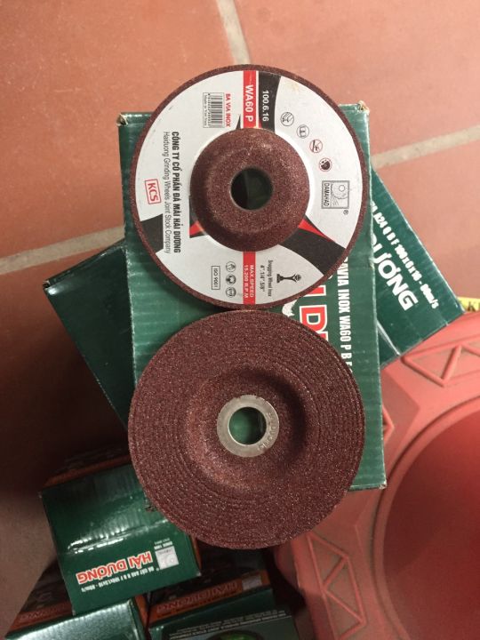 10 viên đá mài bavia INOX 100mm Hải Dương, xuất hóa đơn cho các công ty ...