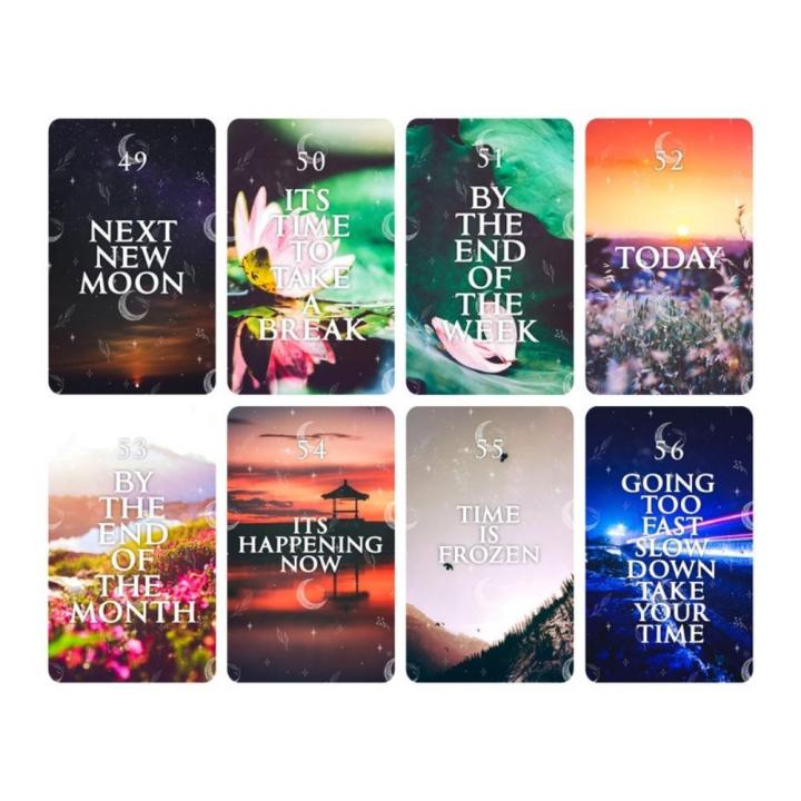 10.3*6cm Mystical Divine Timing Oracle Cards - 60 Cards - Twin Flame ...