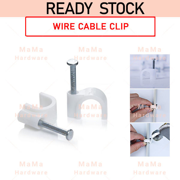 PVC Electric Wire Cable Clip Wall Clip Electrical Wire Clip (Price Per ...
