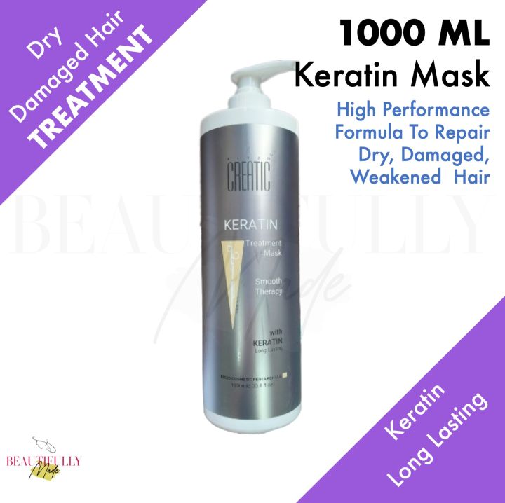 Ritzo Creatic Keratin Treatment Mask 1000ml - Smooth Therapy With ...