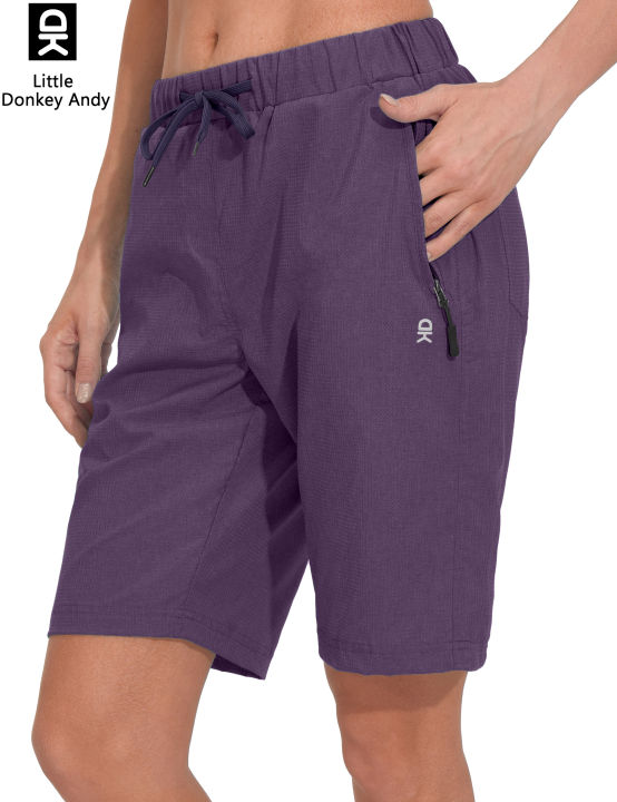 Little Donkey Andy Women's Lightweight Breathable Hiking Shorts, Quick ...