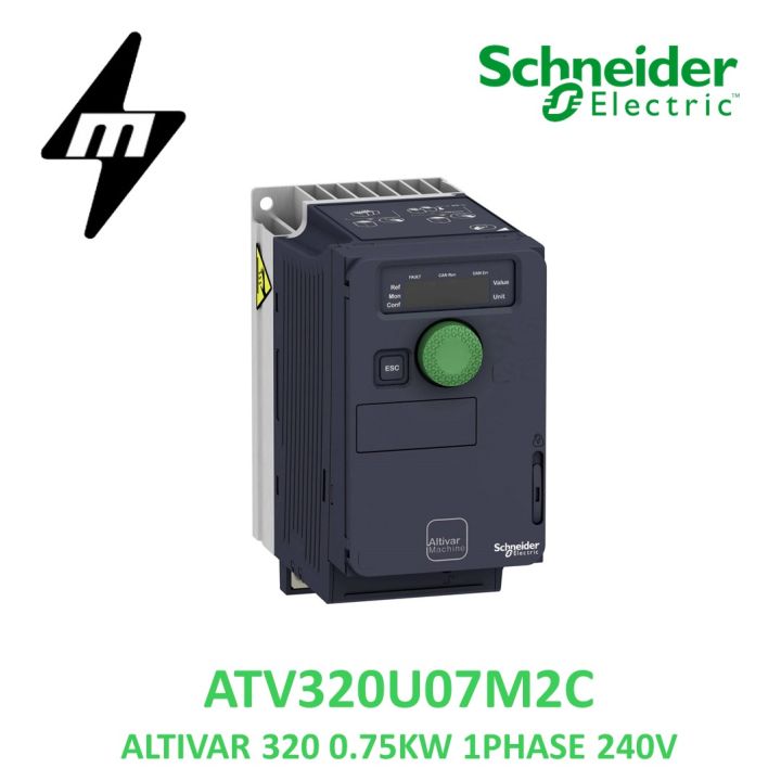 Schneider Electric VFD Altivar Machine ATV320U07M2C Variable Frequency ...