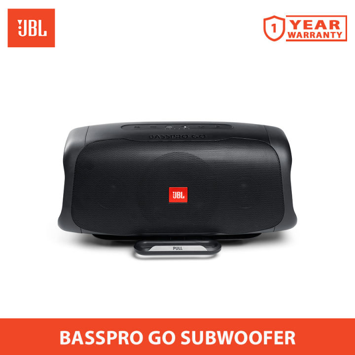 JBL BassPro Go Powered Subwoofer 4.5" Full range Portable Bluetooth ...