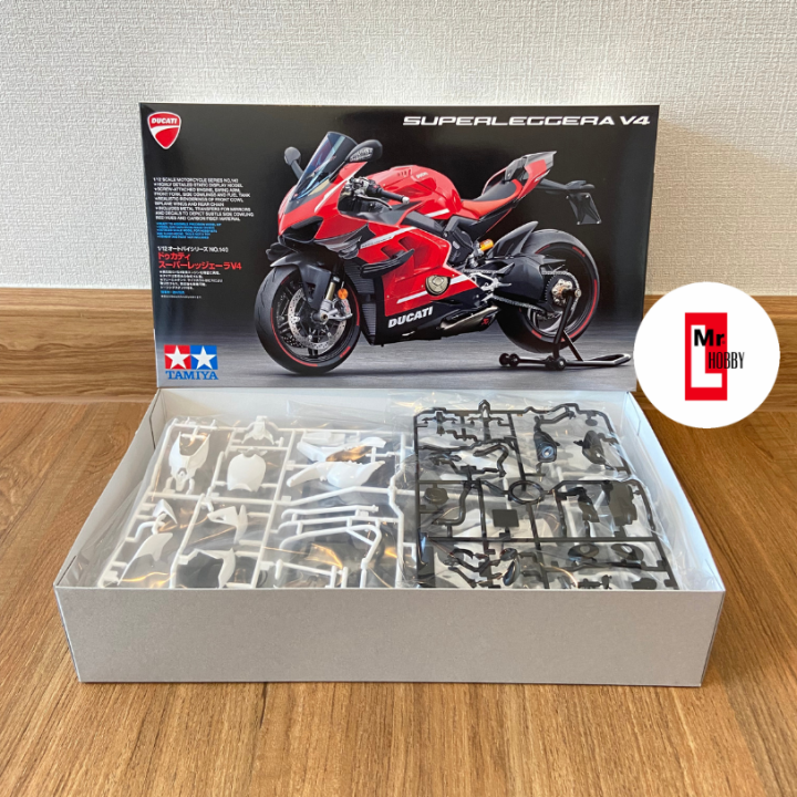 มอเตอร์ไซค์ทามิย่า TAMIYA 14140 Ducati Superleggera V4 1/12 | Lazada.co.th