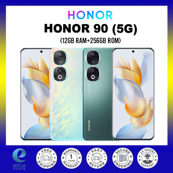 Honor 90 5G (12gb RAM+256gb ROM) 5000mAh Large Battery 66W HONOR ...