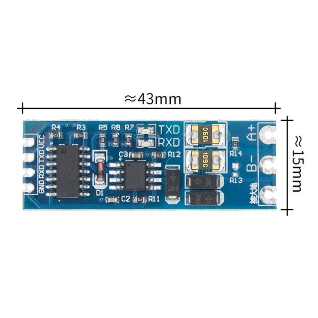 Ttl To Rs485 Module 485 To Serial Uart Level Mutual Conversion Hardware 3460