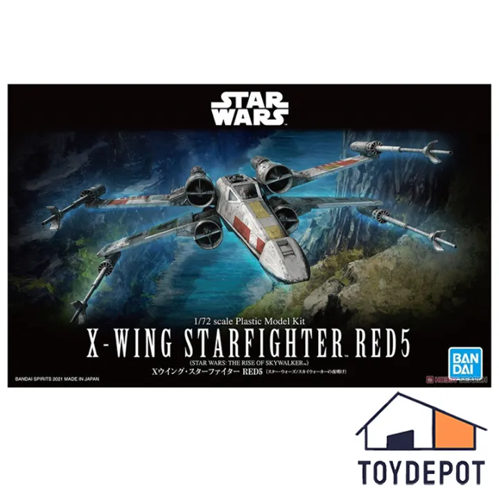 Bandai Star Wars 1/72 X-Wing Starfighter Red 5 (The Rise Of Skywalker ...