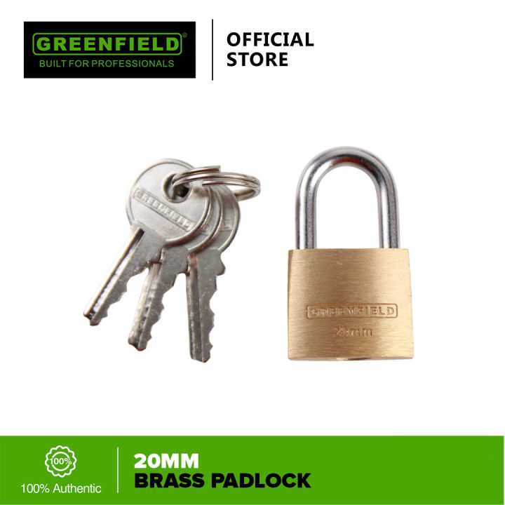 Greenfield Brass Padlock 20mm - Door Hardware & Locks | Lazada PH