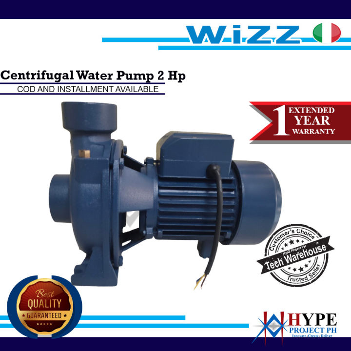 Wizz Centrifugal Electric Water Pump 2 Hp | Lazada
