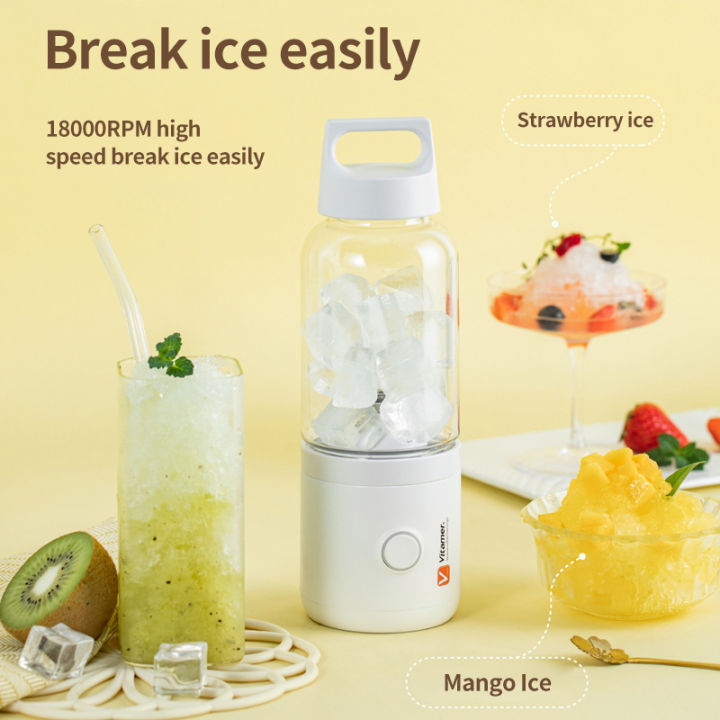 Vitamer hand Electric Wireless Lemon Orange Fruit Squeezer Portable ...