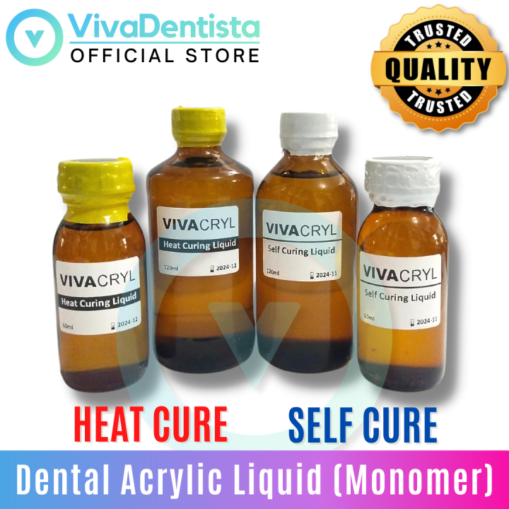 Dental Acrylic Liquid (Monomer) Heat Cure / Self Cure | Lazada PH