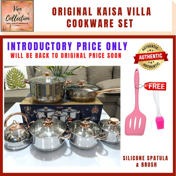 Vien Collection. Original Kaisa Villa KV-1004 12 Pieces Stainless Steel ...