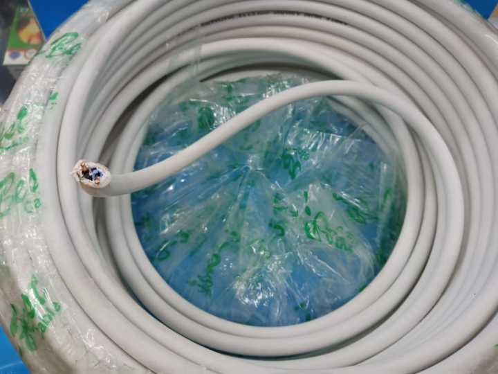 Kabel listrik Tembaga Besar SNI 2 x 1,5 panjang 50 meter |kabel nym ...