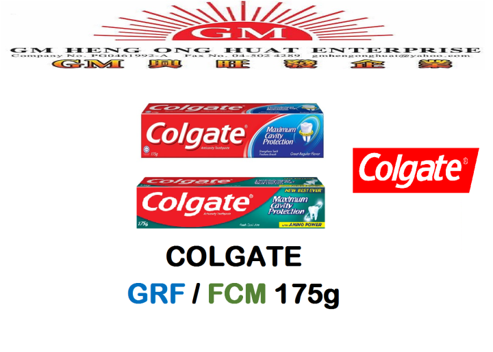 Colgate Toothpaste Great Regular Flavor / Fresh Cool Mint 175g | Lazada