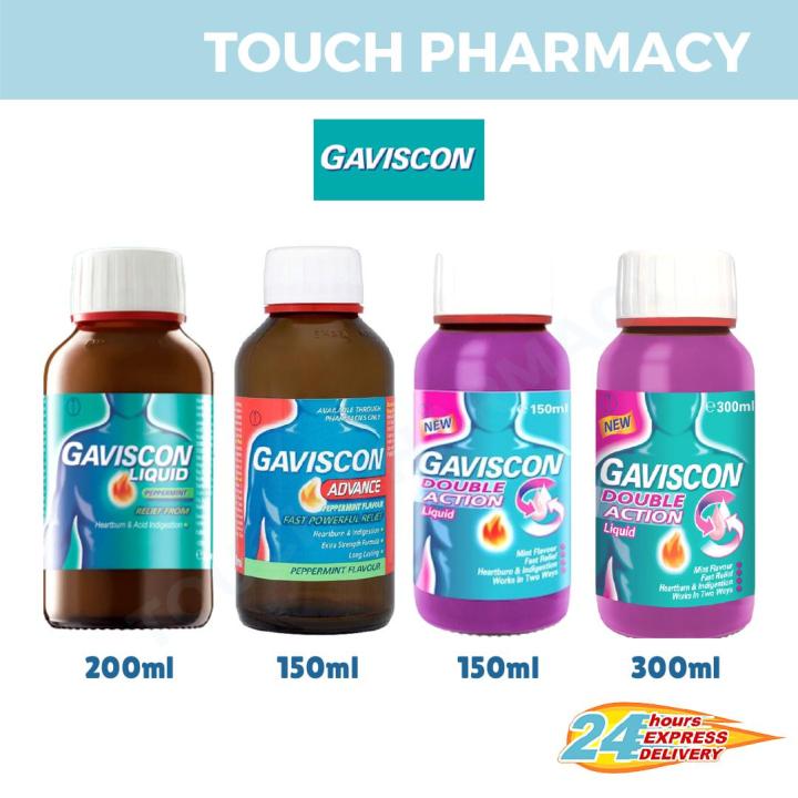 GAVISCON Liquid ( Liquid 200ml/ Advance Liquid 150ml / Double Action ... GAVISCON Liquid ( Liquid 200ml/ Advance Liquid 150ml / Double Action ...