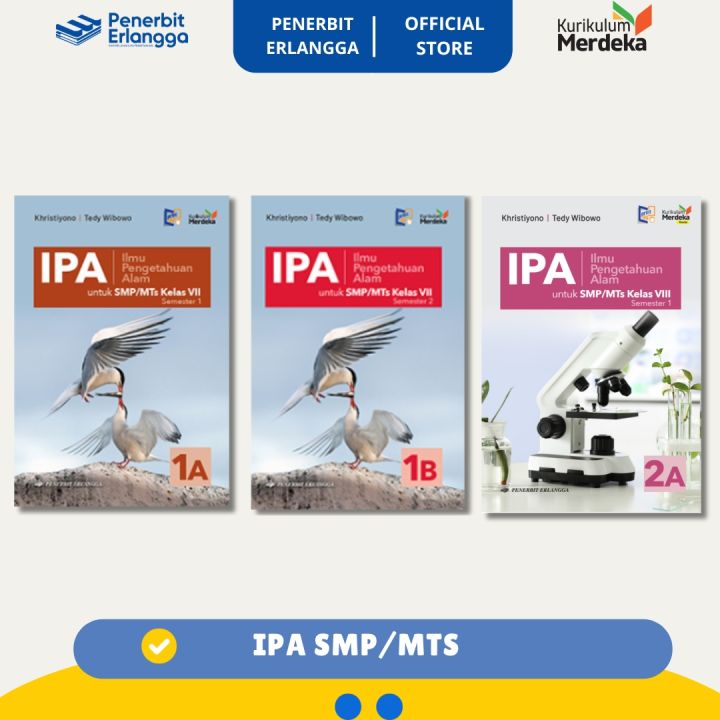 [Erlangga Official] Ipa A B Smp/Mts Kelas 7 8 9 Kurikulum Merdeka ...