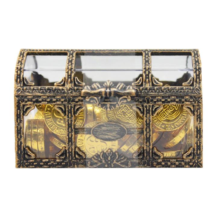 Cindy Gold Chocolate Treasure Box (Coin) | Lazada Singapore