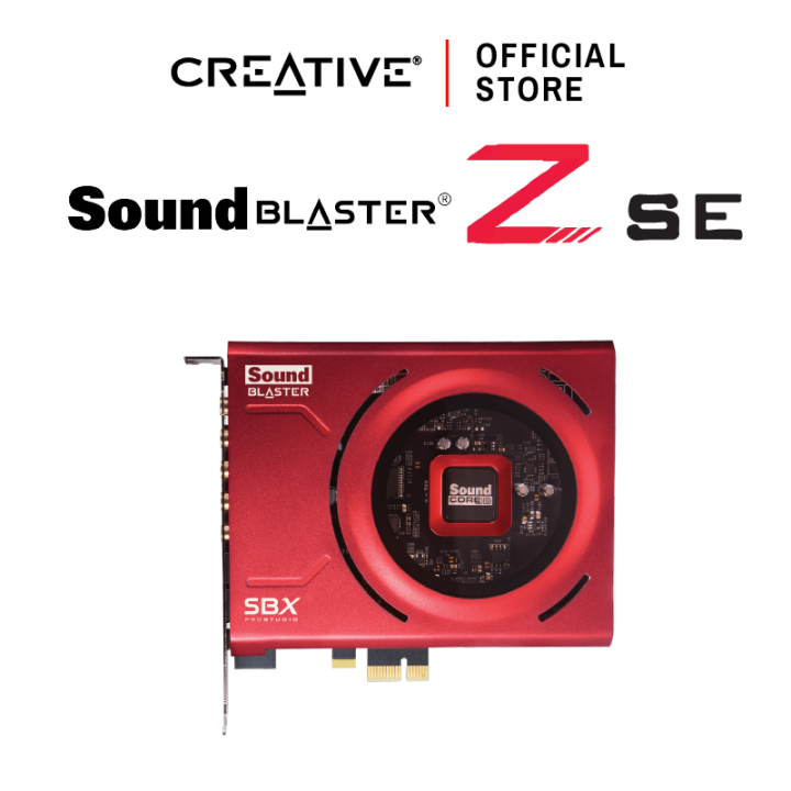 CREATIVE Sound Blaster Z-SE Internal Sound Card คุ้มค่า และพลังเสียงโดด ...