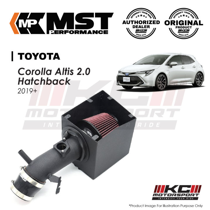 Toyota Corolla Altis 2.0 2019+ Hatchback - MST Performance Cold Air ...