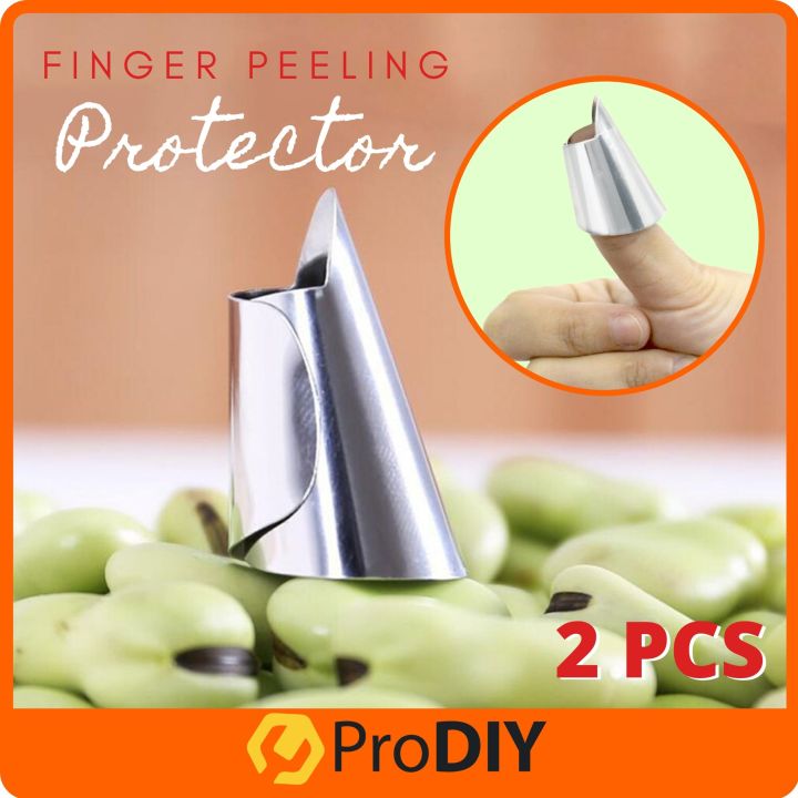 Finger Protector Slicing Cutting Stainless Steel Finger Guard Cutting ...