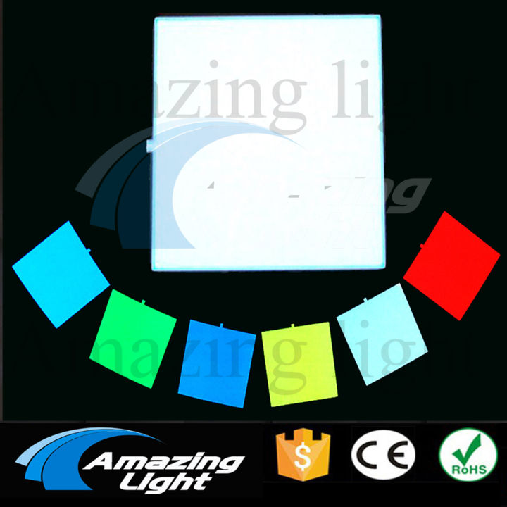 【Wireless】 10X10CM EL Backlight Electroluminescent Panel El Foil ...