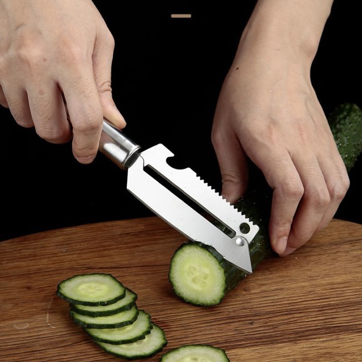 Stainless Steel Peeler Knife Multi-function Fruits Vegetable Peeling ...