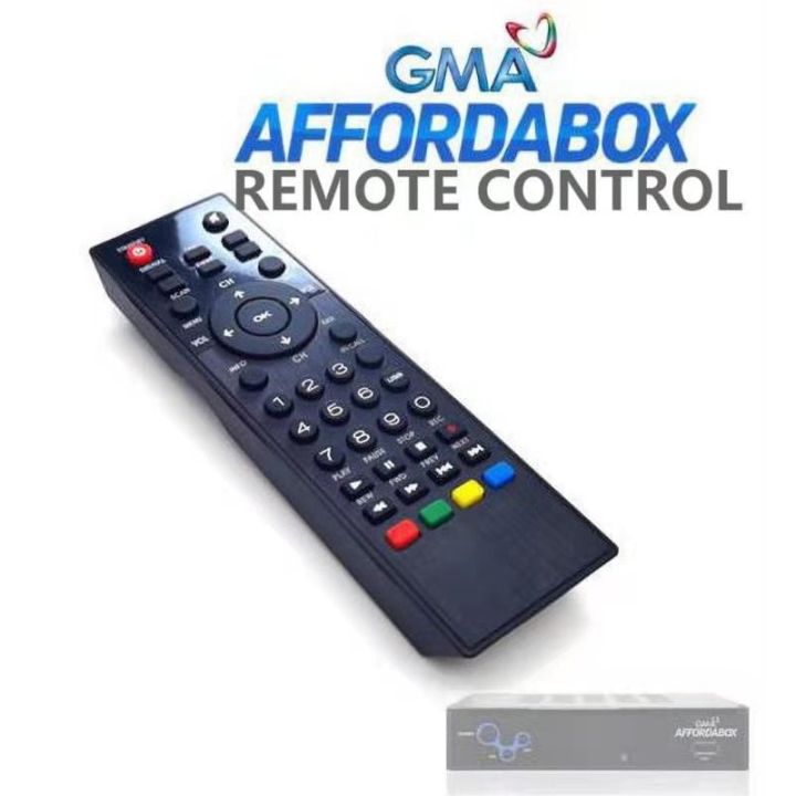 GMA Affordabox Remote Control Replacement Remote for GMA Affordabox TV ...