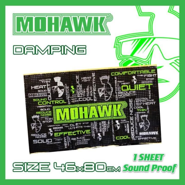 MOHAWK Sound Proof Aluminum Noise Damping Insulation Sponge Car ...