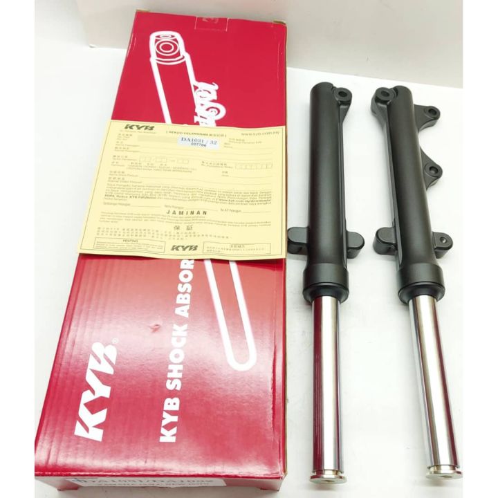 100% KYB Kayaba Yamaha LC135 / LC 135 / 135LC / LC-135 V2 (New 55D) Front Fork Assy / Depan ...