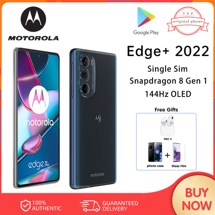 Motorola Edge Plus 5G 2022 Smartphone 8GB RAM + 128GB ROM Snapdragon 8 ...
