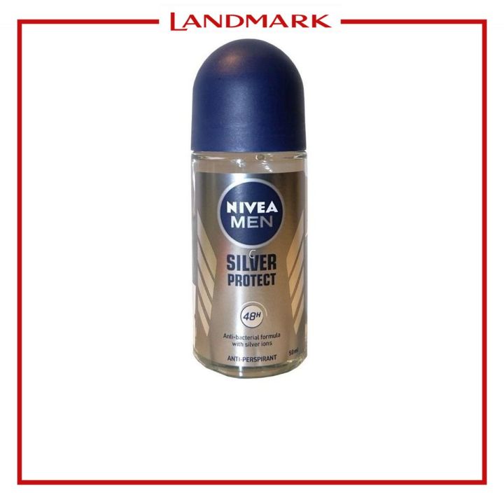 Nivea For Men Silver Protect Deodorant Roll -On 50ml | Lazada PH