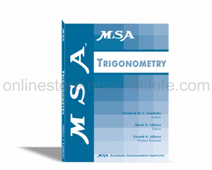 MSA Trigonometry Textbook | Lazada PH