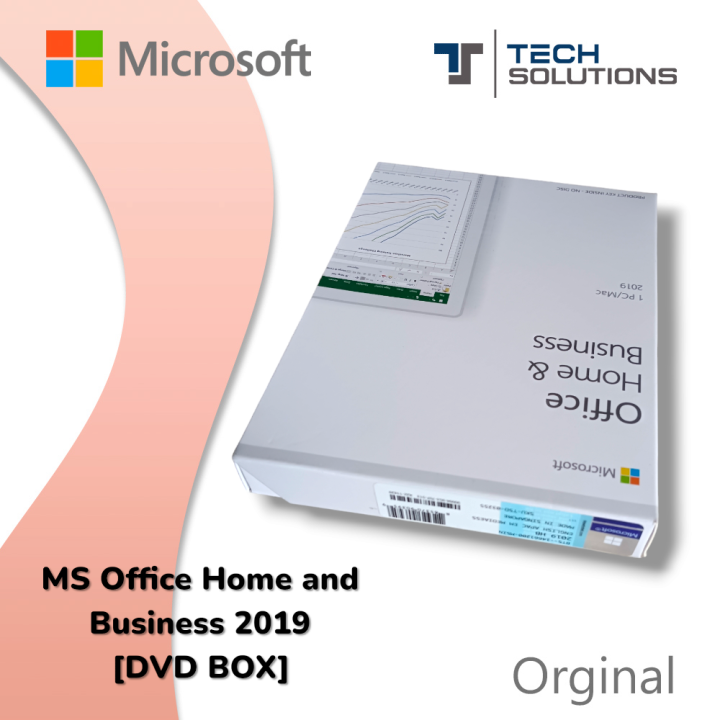 Microsoft Office Home and business 2019 Box set Made in Malaysia | Lazada