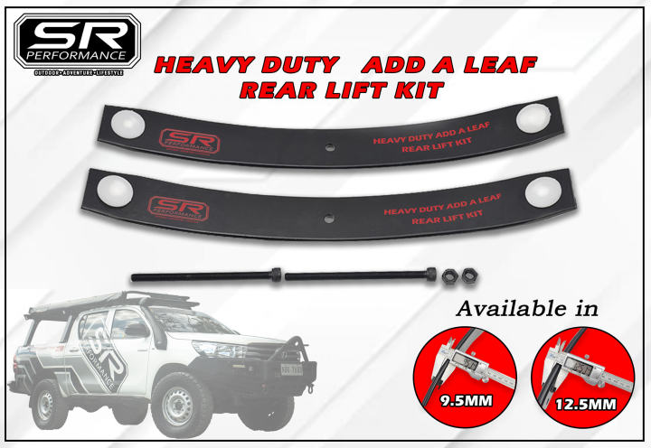 HEAVY DUTY ADD A LEAF REAR LIFT KIT BY SR PERFORMANCE | Lazada PH