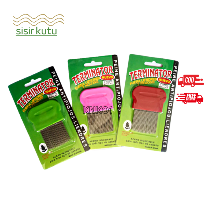 Sisir Serit Kutu Besi - Serit Kutu Stainless Anti Karat | Lazada Indonesia