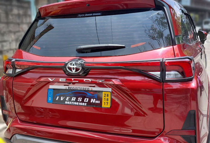 Toyota Veloz 2022 Combo Garnish Cover Set [Black] | Lazada PH