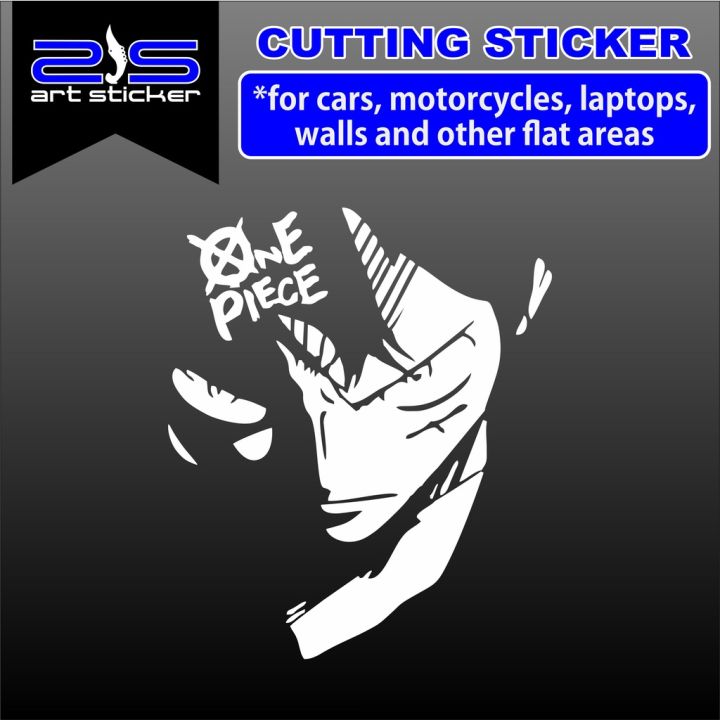 Sticker visor motor Luffy One Piece | Lazada Indonesia