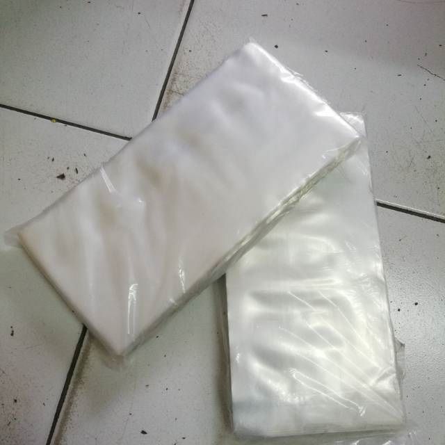 PLASTIK PP UNTUK KEMASAN TEBAL 03 MICRON isi 100 pcs UKURAN KOMPLET ...