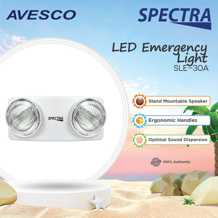 SPECTRA LED Emergency Light 3/6.4Watts SLE Series | SLE-30A | SLE-64A ...