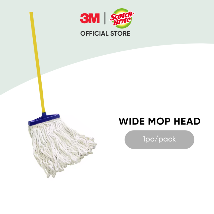 3M™ Scotch Brite® Wide Cleaning Mop Set 1pc/pack | Lazada PH