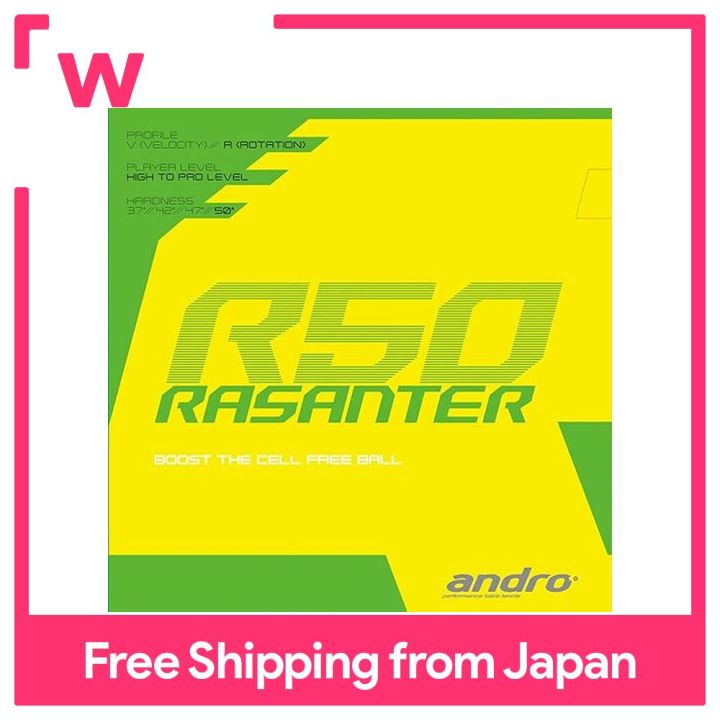 andro table tennis rubber Lazanta R50 series rotation amount 112289 ...